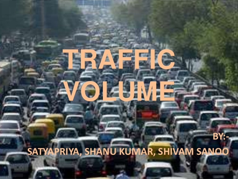 Manual Method For Traffic Volume Count at Luca Swift blog