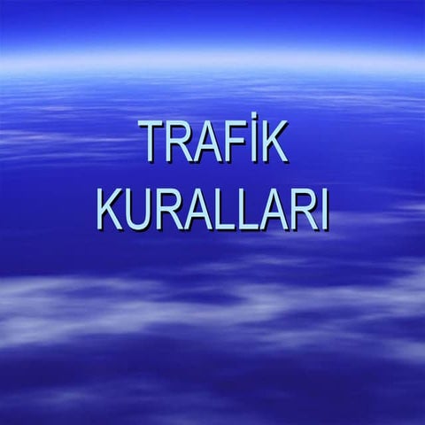 Trafik | PPT