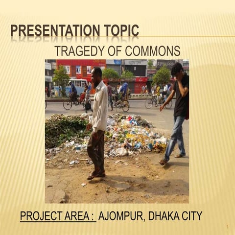 Tragedy of commons | PPTX
