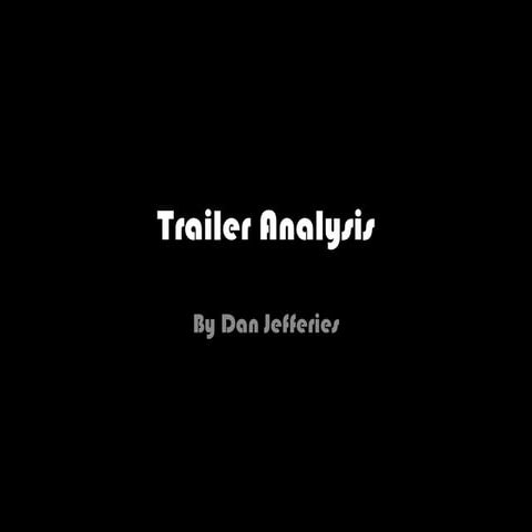Trailer analysis | PPT