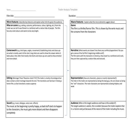 Trailer analysis template_micro_macro | PPT