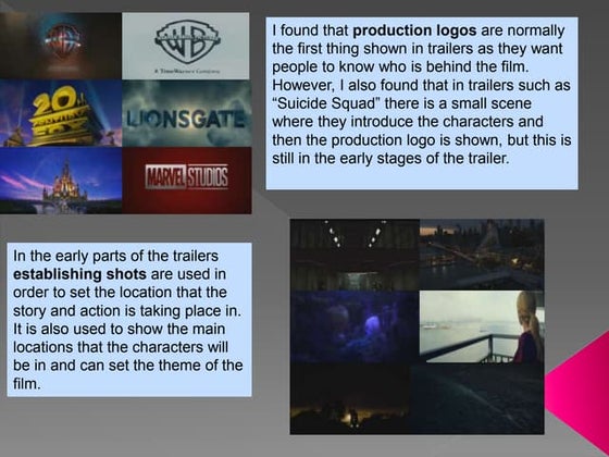 Codes and conventions of a teaser trailer | PPT