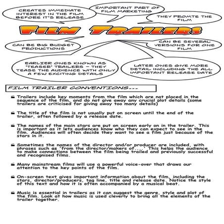 Trailer Conventions | PDF