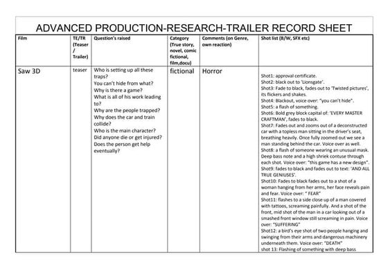 Project plan | XLS | Video Production | Content Production