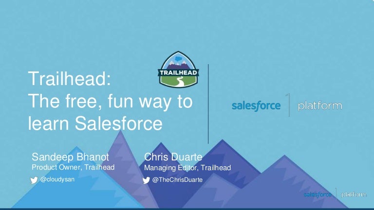 Trailhead The Free Fun Way To Learn Salesforce