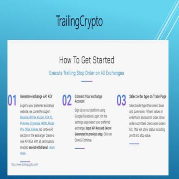 Trailing crypto | PPTX | Internet | Computing