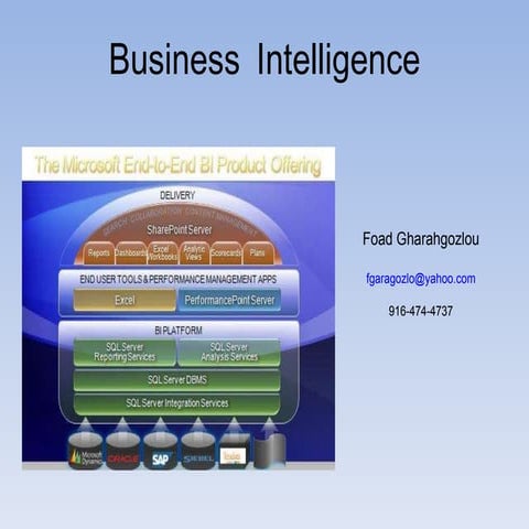 Business Intelligence Project | PPT