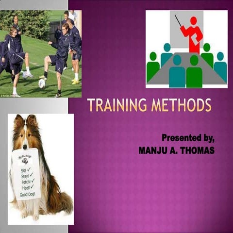 Training Methods | PPT