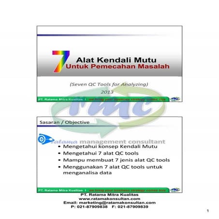 7 QC Tools for Analyzing | PDF