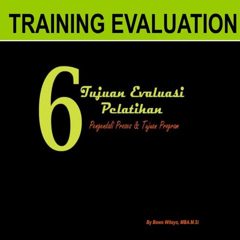 Training evaluation | PPT