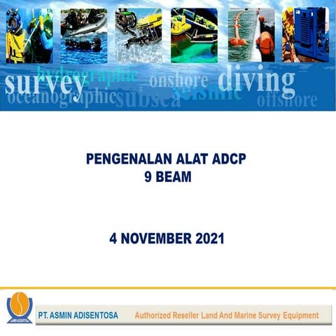 Training how to use M9 ADCP for discharge measurement | PPTX