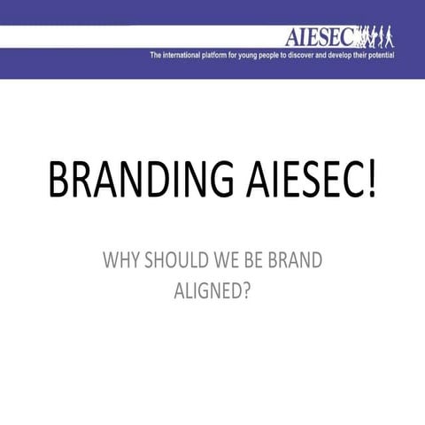 AIESEC Brand Toolkit | PDF
