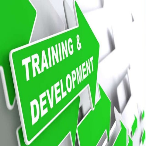 Training and development | PPT
