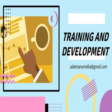 Training and Development | PPTX