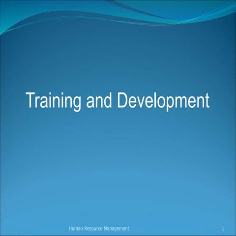 Training and Development.ppt