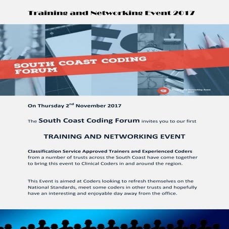 Training and networking event (nov 17) | PDF