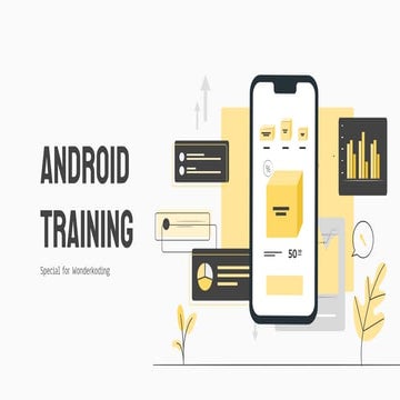 Training Android Wonderkoding | PPTX