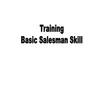 Training Basic Salesman Skill Retail & distribution.pptx