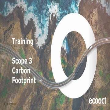 Training Carbon Footprint Scope 3: Emission Estimation | PDF