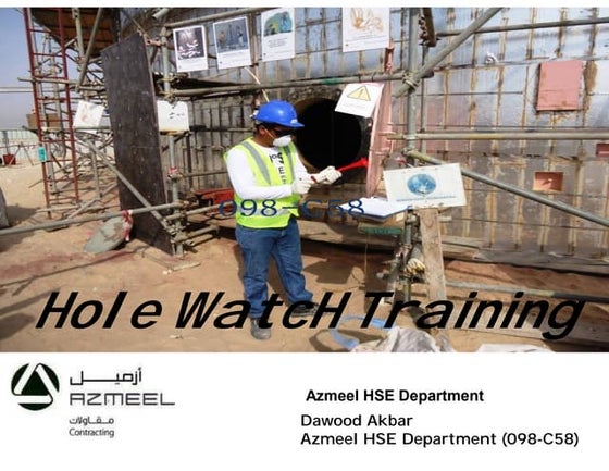 Roles, Duties and Responsibilities of Standby Man | PPT