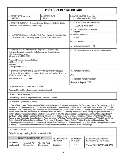 Critical thinking skills ppt | PPTX