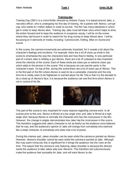 Training day analysis | PDF