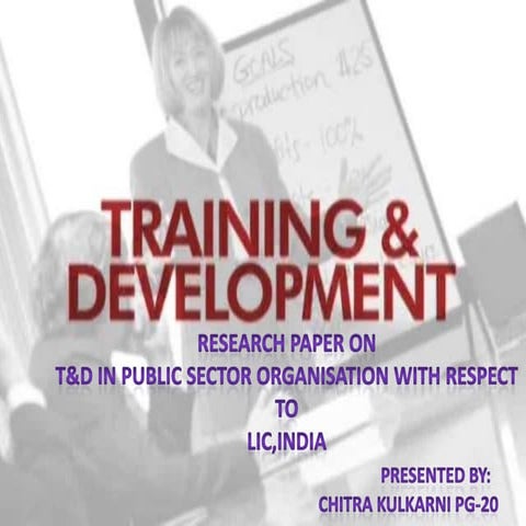 Training & development | PPT