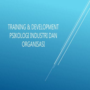 Training & Development | PPTX