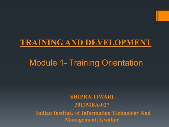 Training for quality | PPT | Human Resources | Business