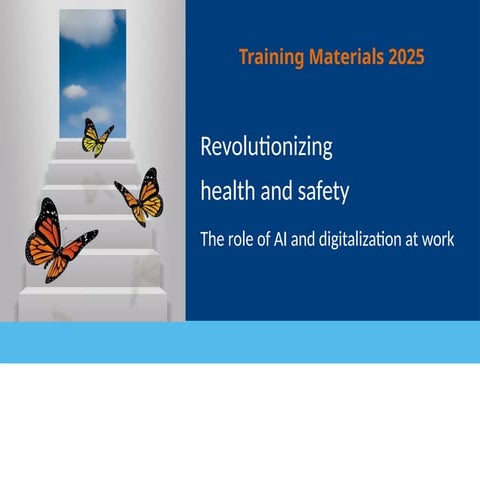 Training_Digitalization in OHS (Occupational Health and safety) | PPTX