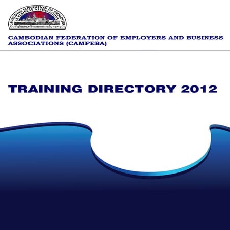 Training directory 2012 | PDF