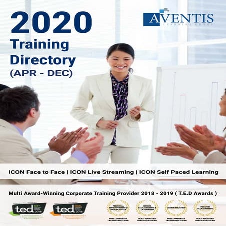 Aventis Training directory 2020 (update) | PDF