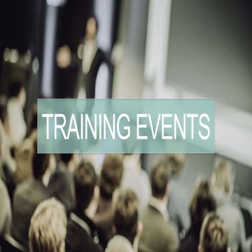 Training events | PPTX