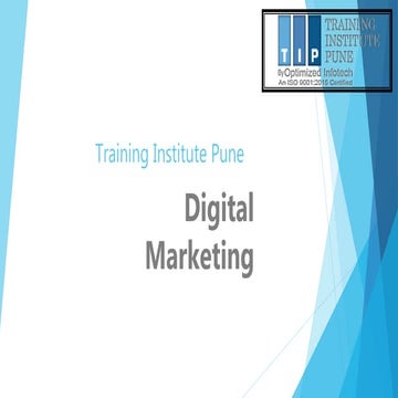 Training institute pune ppt-pdf | PPT