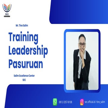 TRAINING LEADERSHIP PASURUAN WA 0811 3631 414 | PDF