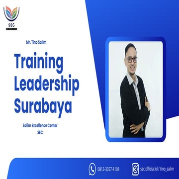 TRAINING LEADERSHIP SURABAYA WA 0811 3631 414 | PDF