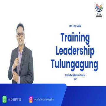 TRAINING LEADERSHIP TULUNGAGUNG WA 0811 3631 414 | PDF