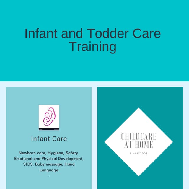 Child care Training | PDF