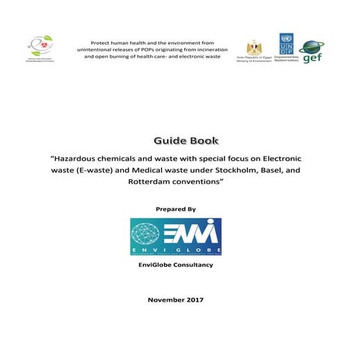 Guide Book “Hazardous chemicals and waste with special focus on ...