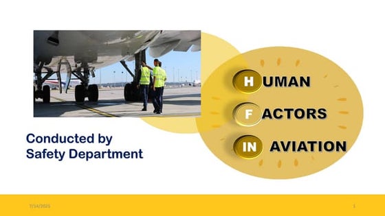 Human factors training | PPTX | Vocational Training | Careers
