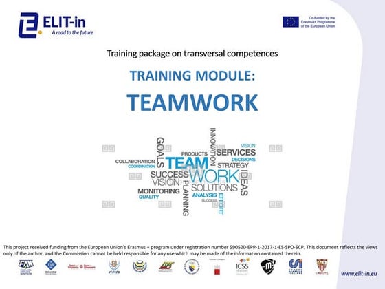 The basics of teamwork and collaboration wbt | PPTX