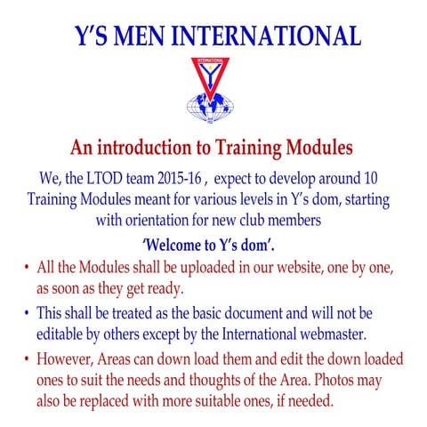 Training Module 1 (Part 1 & 2) | PPTX