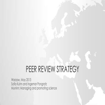 Presentation on project practicalities | PPT