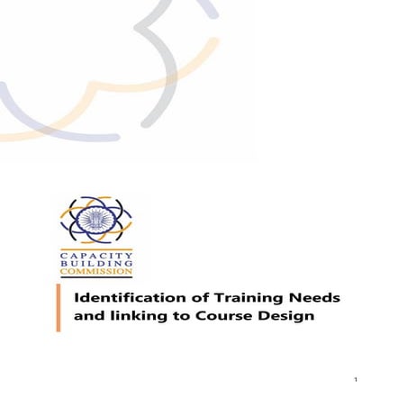 Training Needs AssessmentThe document outlines the 9 key steps to an ...