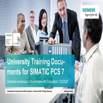Training Pcs7 Simatic Documents Series.pptx