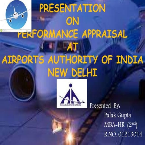Performance aPPRAISAL at AAI ppt | PPTX