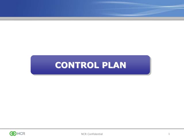 Control-Plan-Training.pptx for the Automotive standard AIAG | PPTX