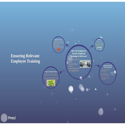 Ensuring Relevant Employee Training | PDF