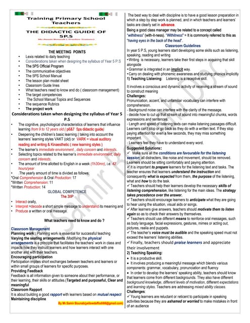 Drilling as teaching technique in teaching English | PDF | Education