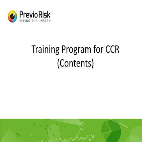 CCR training program outline | PDF